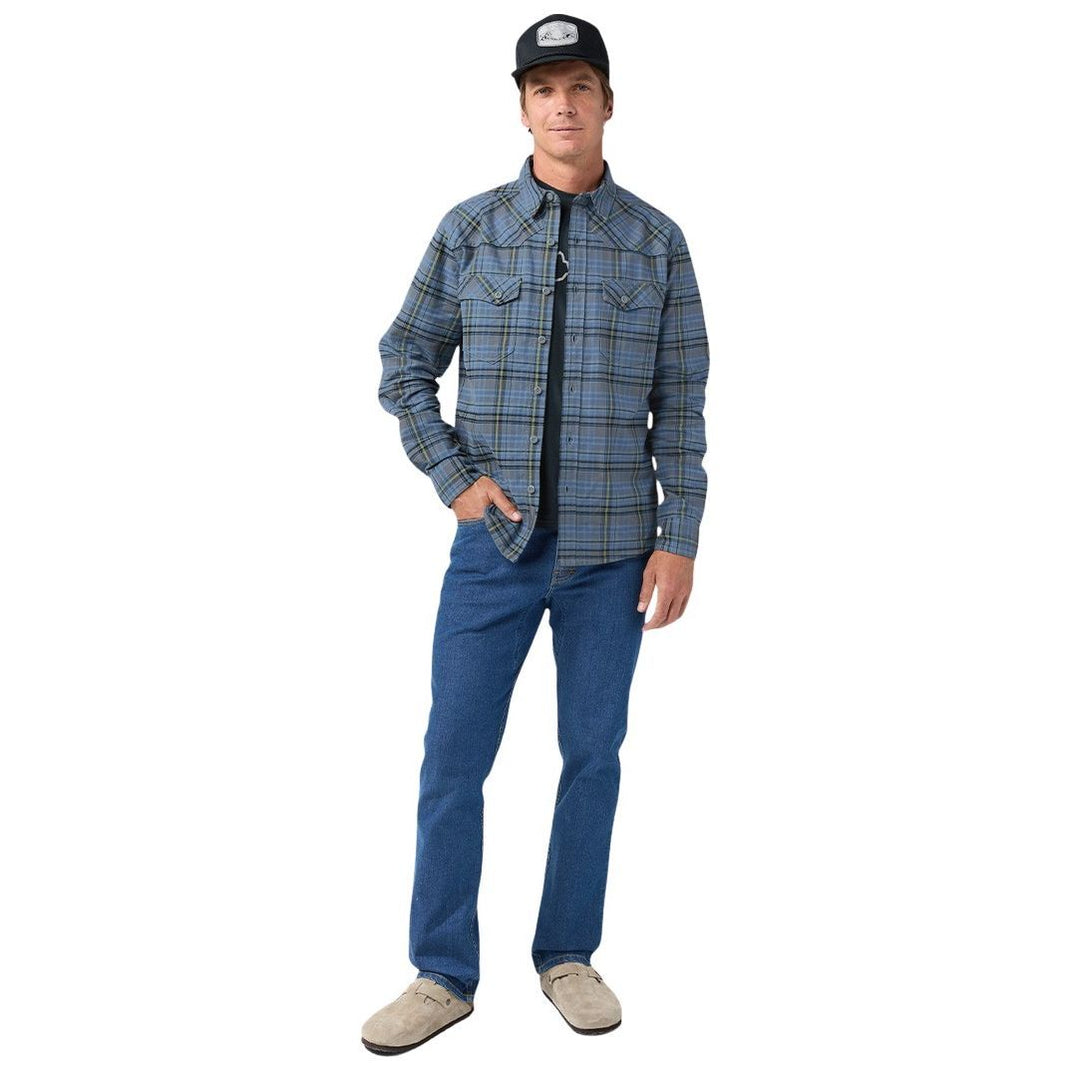 Stio Mens Junction Midweight Flannel Shirt — TCO Fly Shop