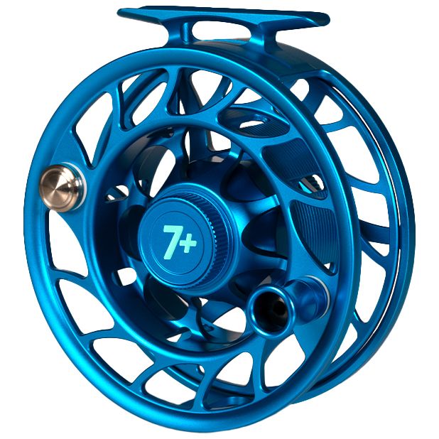 Hatch Custom Kaiju Blue Iconic Limited Edition Large Arbor Fly Reel 7 ...