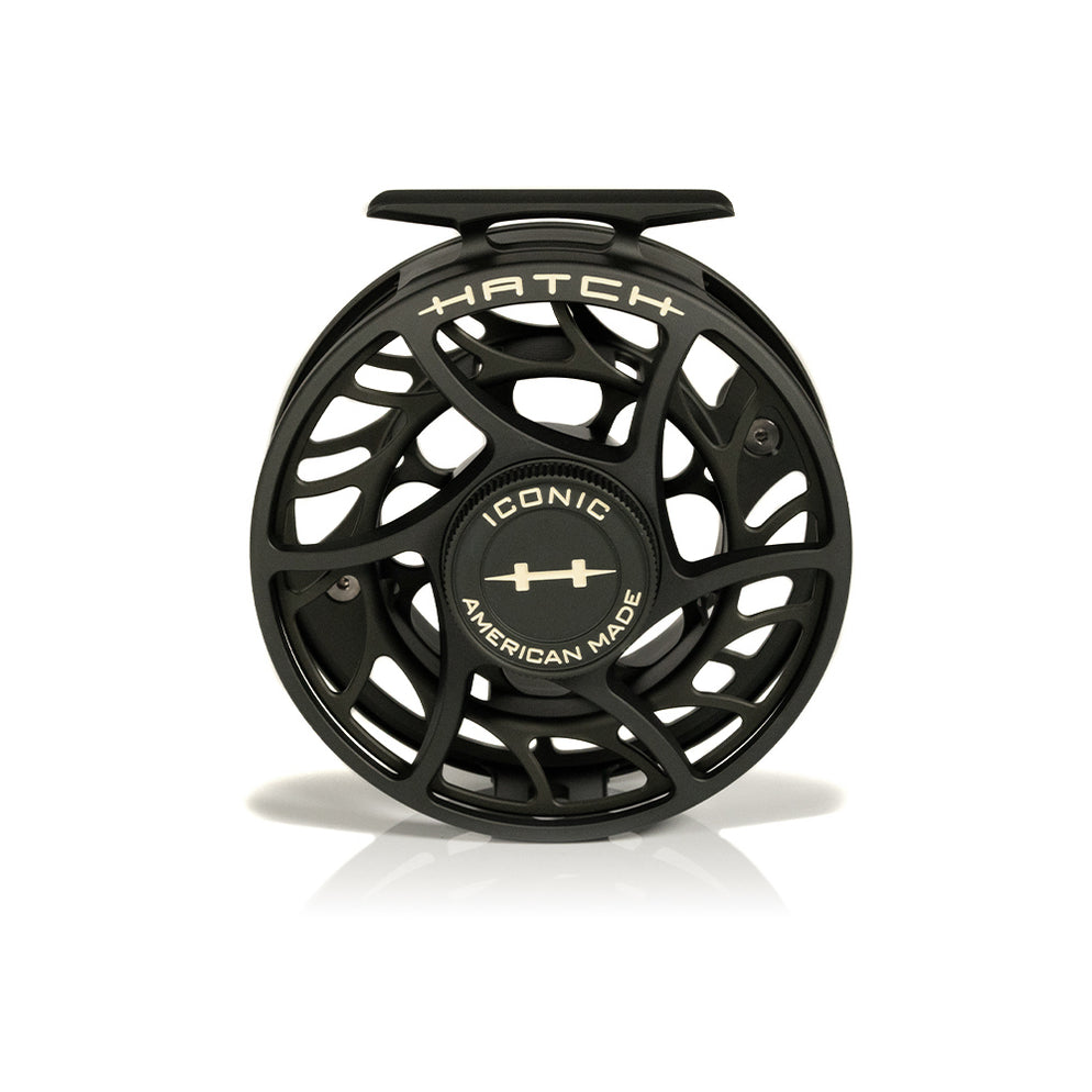 Hatch Gargoyle Green Iconic Limited Edition 7 Plus Large Arbor Fly Ree ...