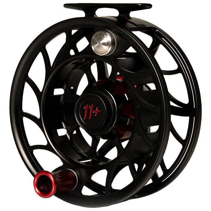 Hatch Custom Black Widow Iconic Large Arbor Fly Reel 11 Plus — TCO Fly Shop