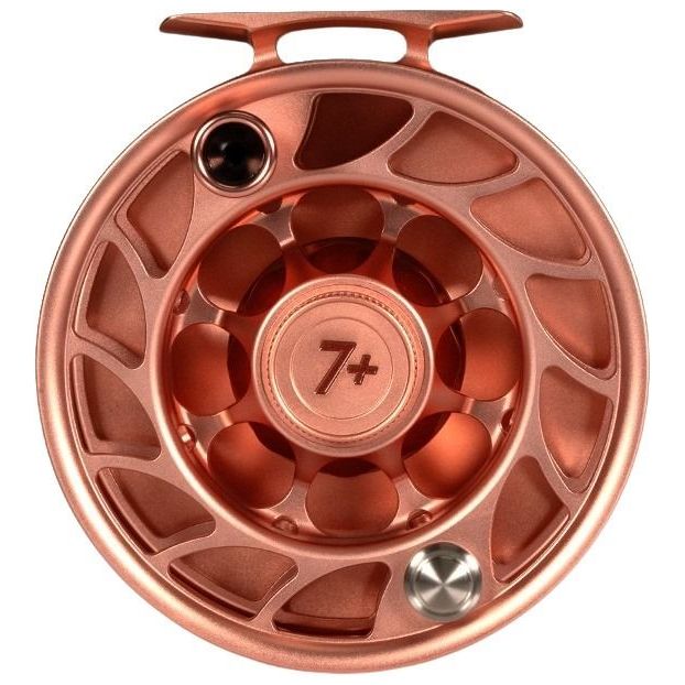 Hatch Custom Brent McCarron Smoking Carp Iconic Large Arbor Fly Reel 7 ...