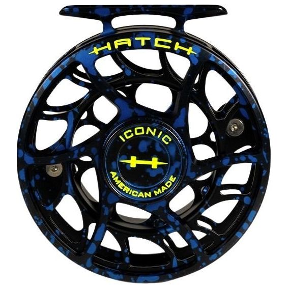 Hatch Custom Dark Matter Iconic Large Arbor Fly Reel 5 Plus — TCO Fly Shop