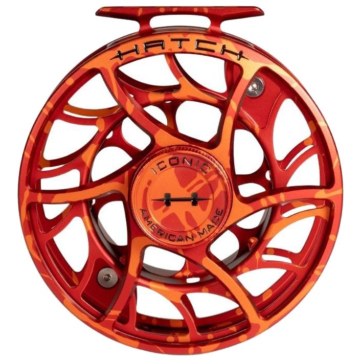 Hatch Custom Magma Iconic Large Arbor Fly Reel 11 Plus — TCO Fly Shop