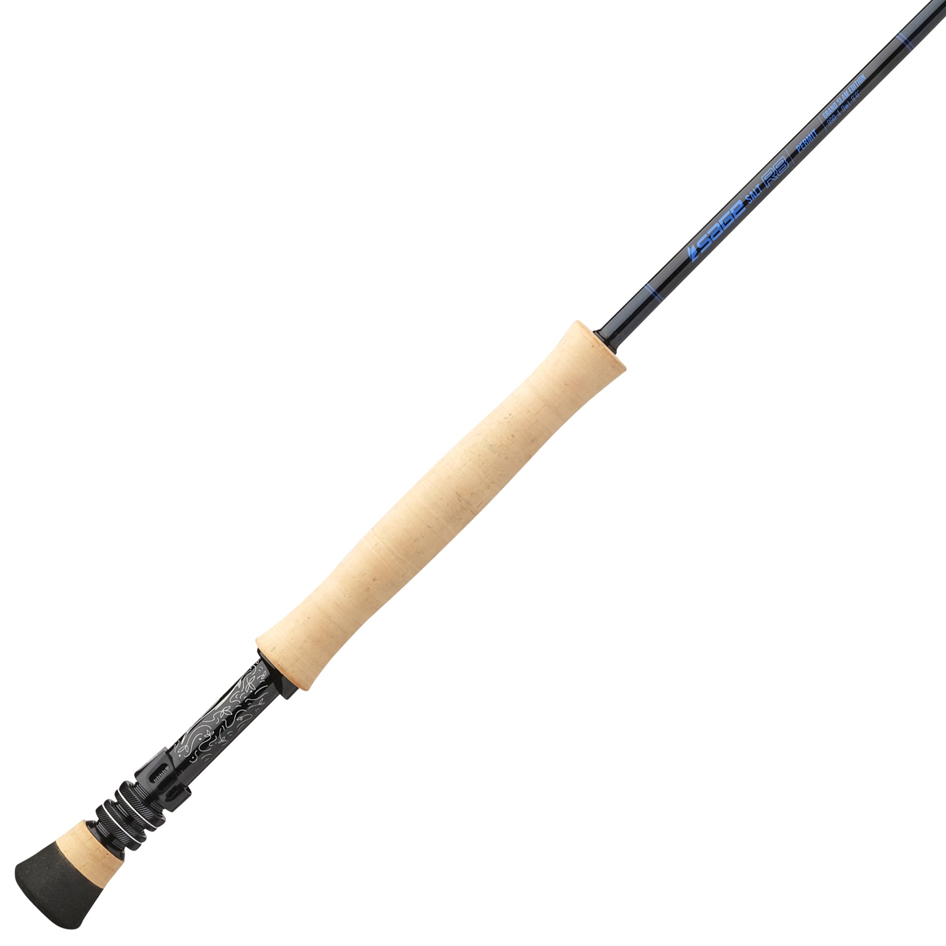 Sage Grand Slam Limited Edition Salt R8 Fly Rod Permit 990-4 9' 9wt ...