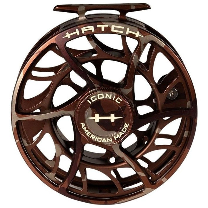 Hatch Custom Camo Iconic Large Arbor Fly Reel 11 Plus — TCO Fly Shop
