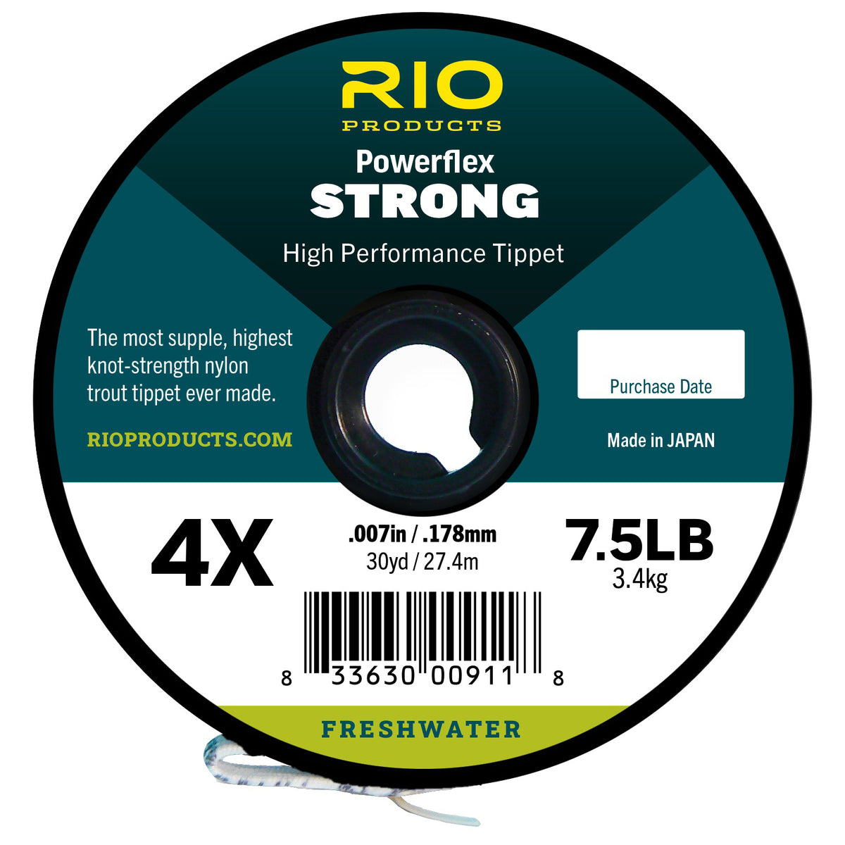 RIO Powerflex Strong Tippet — TCO Fly Shop