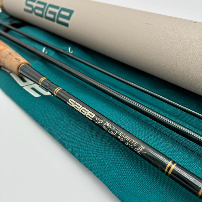 Used Rod - Sage SP 9' 6wt - 3 Piece Fly Rod — TCO Fly Shop