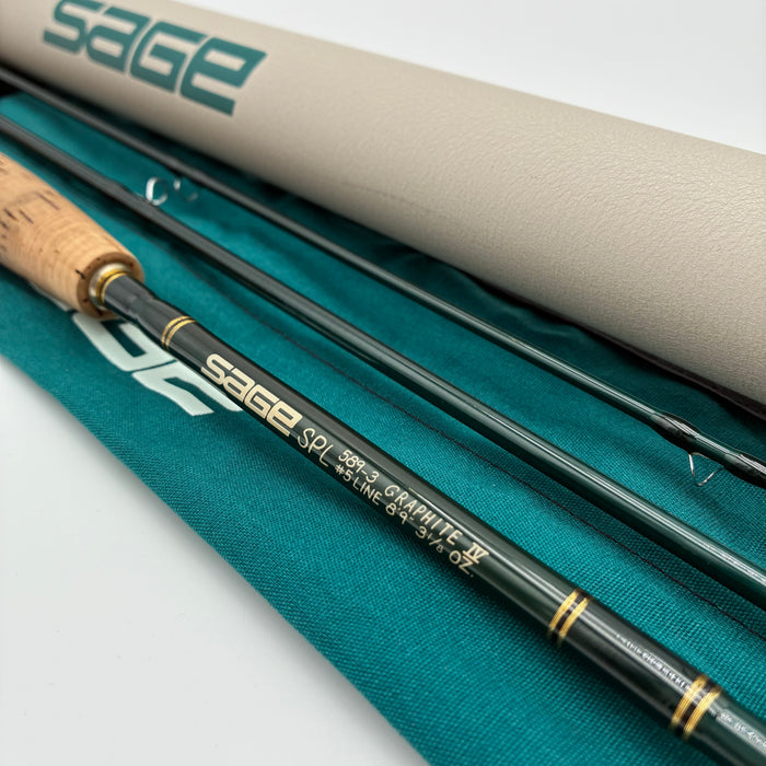 Used Rod - Sage SPL 8'9" 5wt - 3 Piece Fly Rod — TCO Fly Shop