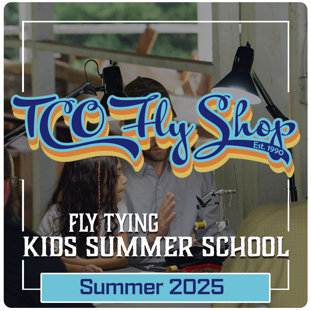 TCO Fly Tying: Kids Summer School and Shop Tour - Bryn Mawr — TCO Fly Shop