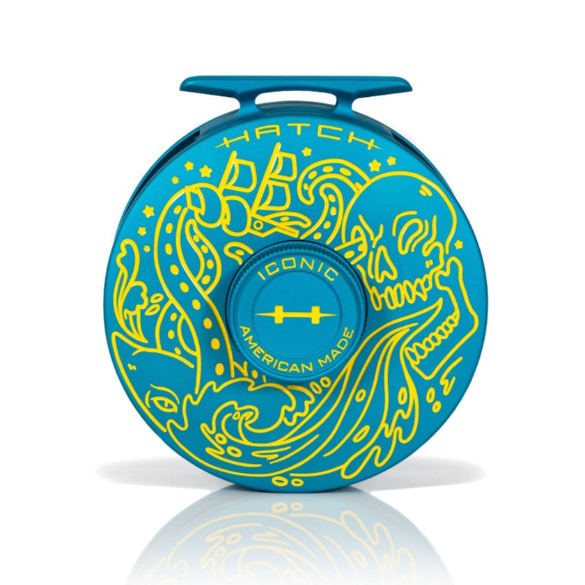 Hatch Kraken 7 Plus Limited Edition Iconic Fly Reel — TCO Fly Shop