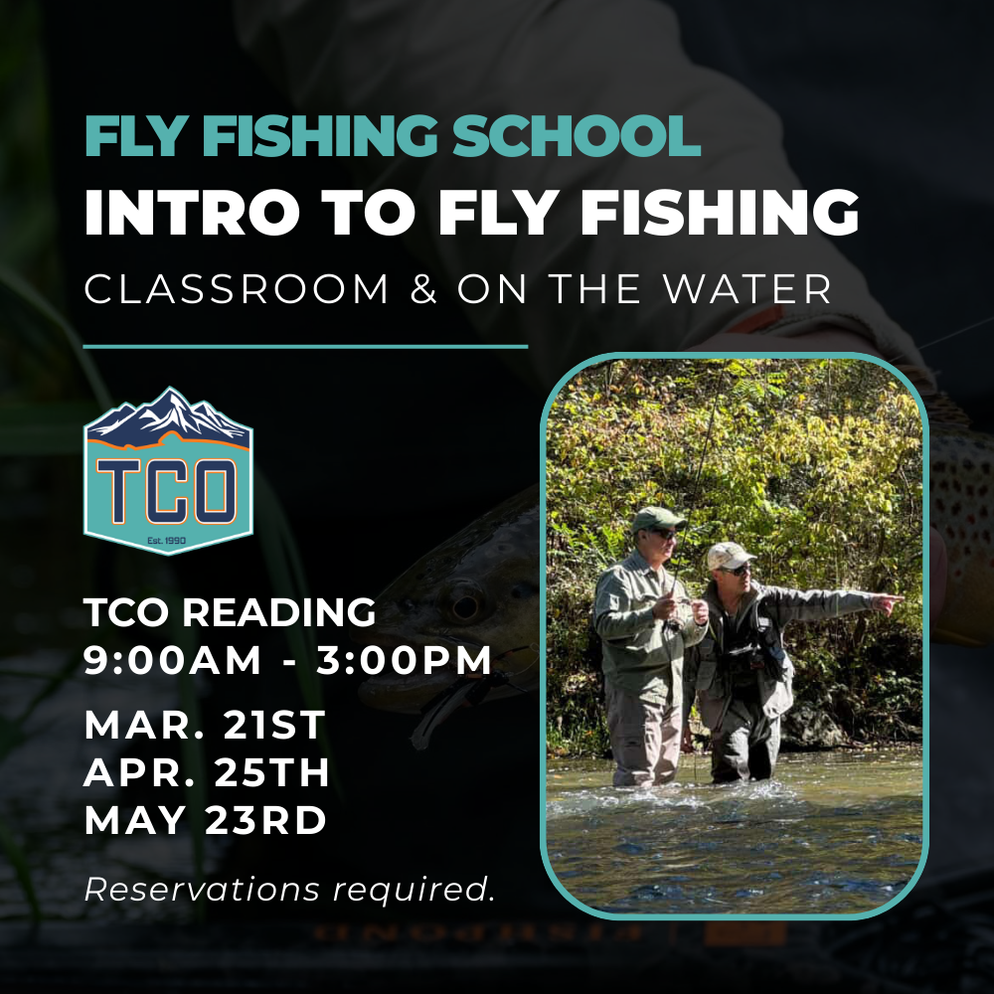 TCO Fly Fishing School: Introduction To Fly Fishing - Reading — TCO Fly ...