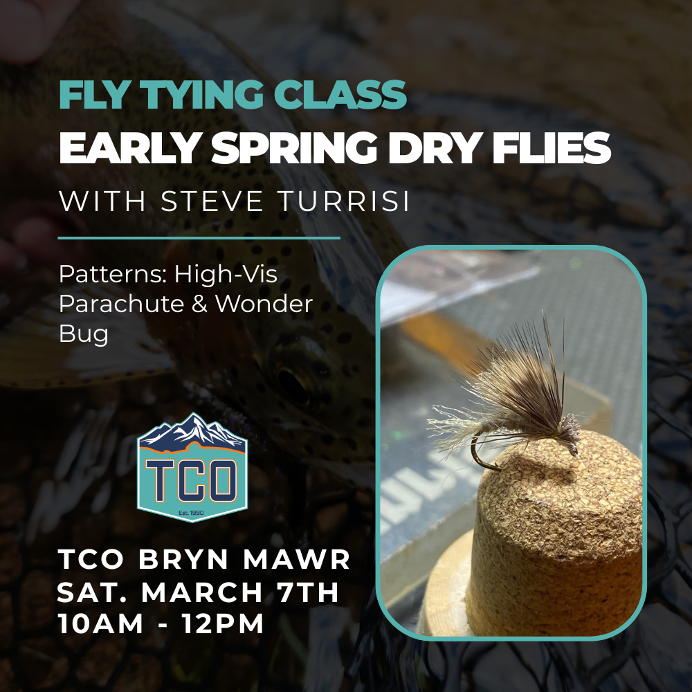 TCO Fly Tying Class: Early Spring Dry Flies with Steve Turrisi — TCO ...