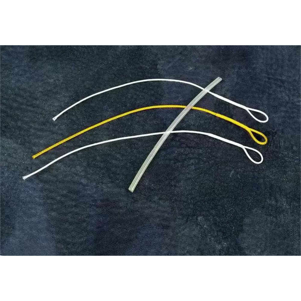 BRAIDED LOOP CONNECTORS, 1-4 WT. FL. YELLOW — TCO Fly Shop