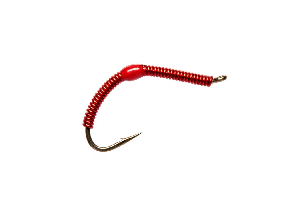 Wire Worm Red — TCO Fly Shop