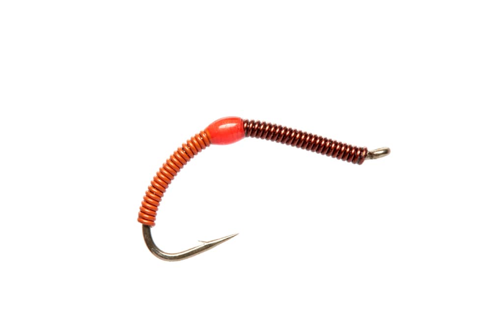 Wire Worm Red & Copper Brown — TCO Fly Shop
