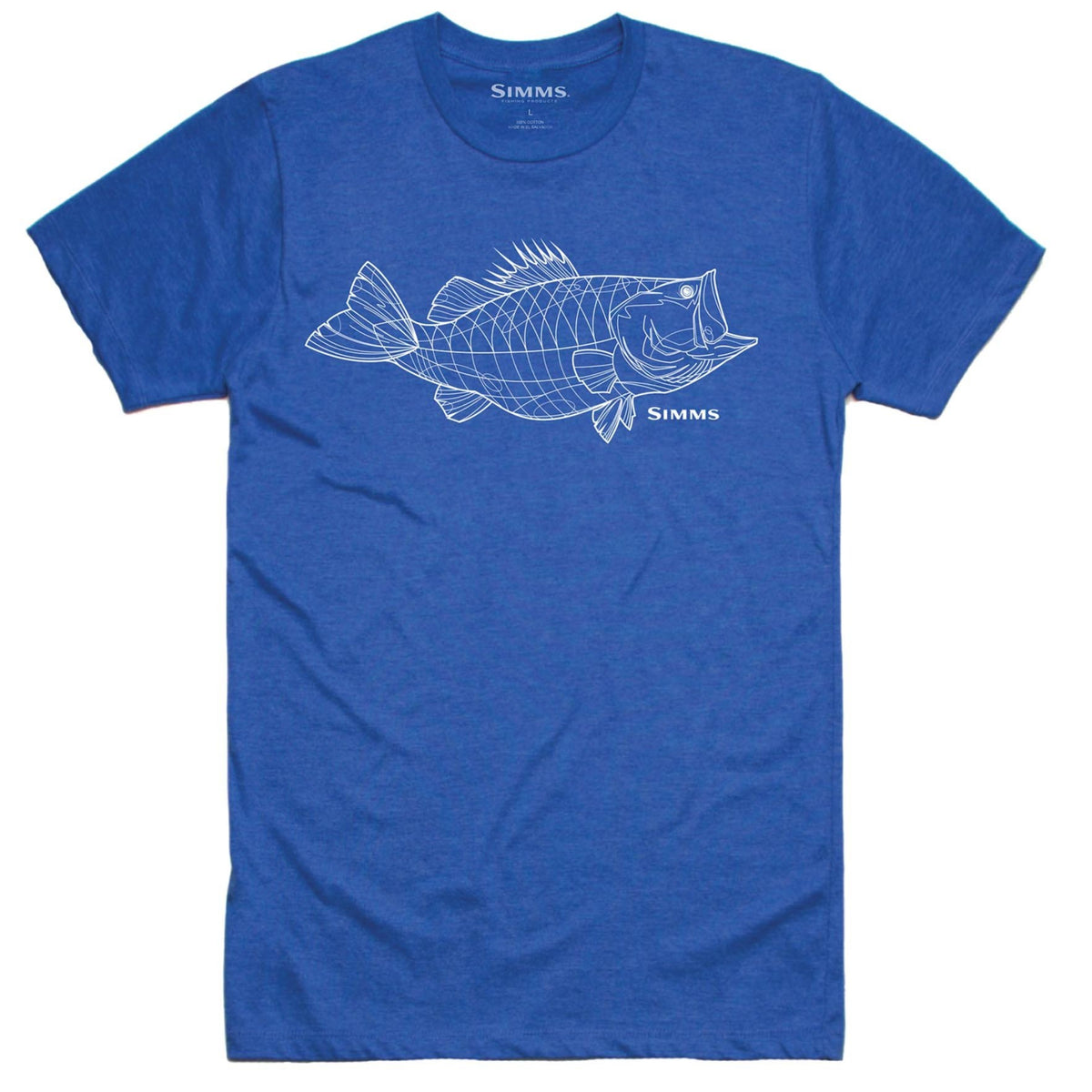 Simms Bass Line T Shirt — TCO Fly Shop