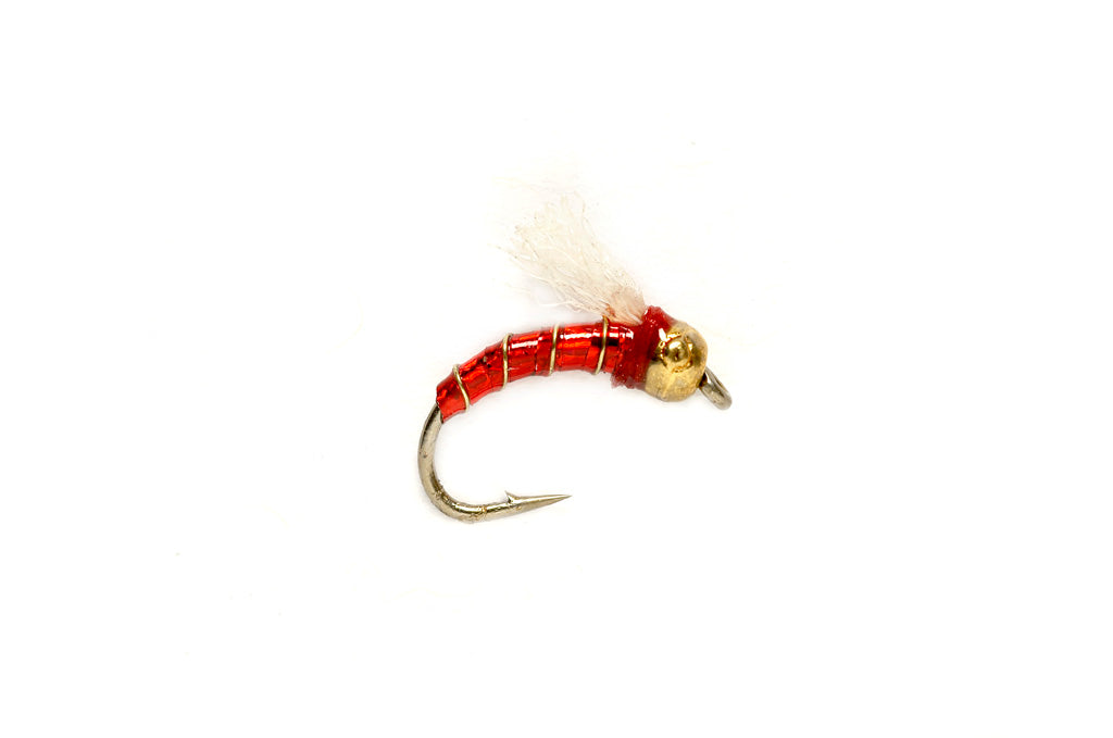 Lexi's TH Holo-Z Midge Red — TCO Fly Shop