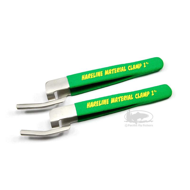 HARELINE MATERIAL CLAMP SET - SHORT 1" — TCO Fly Shop