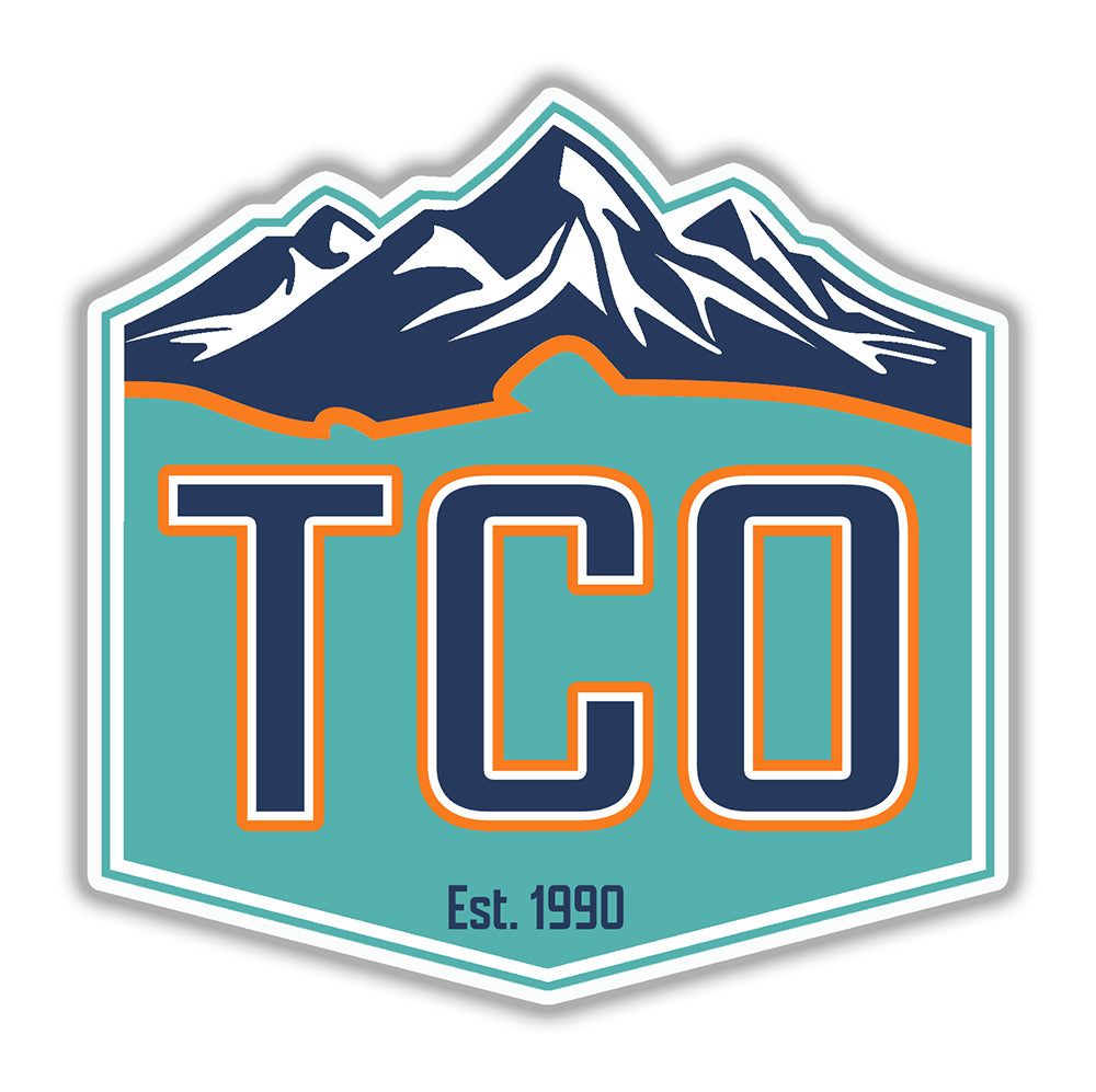 TCO Sticker - Crest Logo — TCO Fly Shop